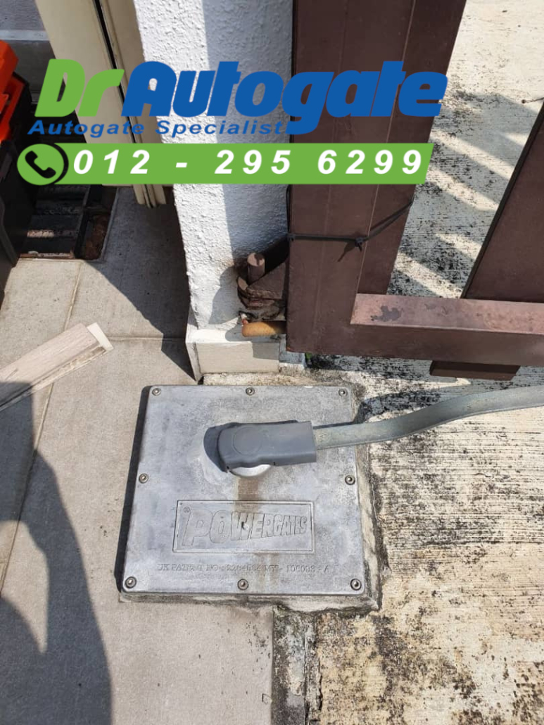 Service Repair Underground Swing Gate System In Shah Alam – Dr Autogate