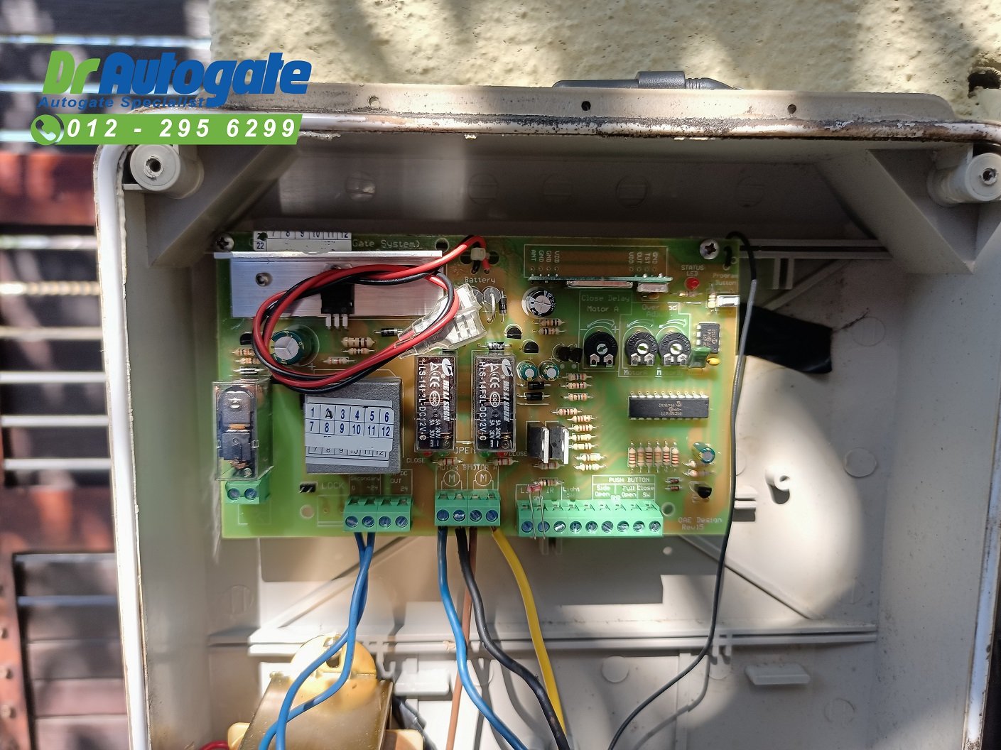 Arm Autogate Spare Parts Available – Swing Autogate Control Panel – Dr ...