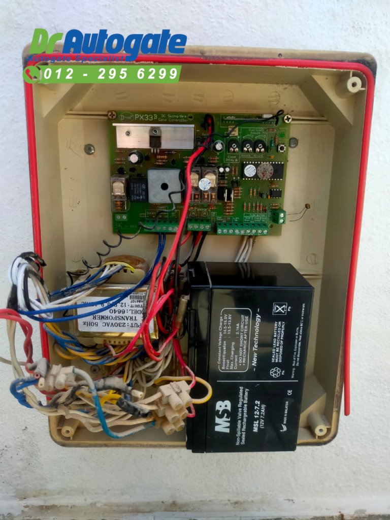 Service Repair Autogate In Gombak – Dnor 712 Swing Panel Problem – Dr ...